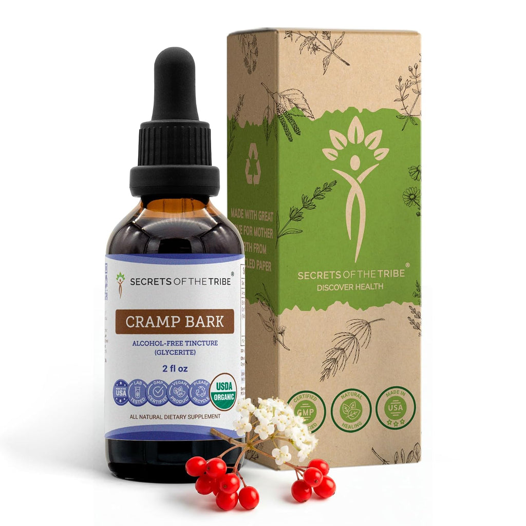 Secrets of the Tribe cramp bark extract