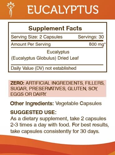 Secrets of the Tribe eucalyptus supplement