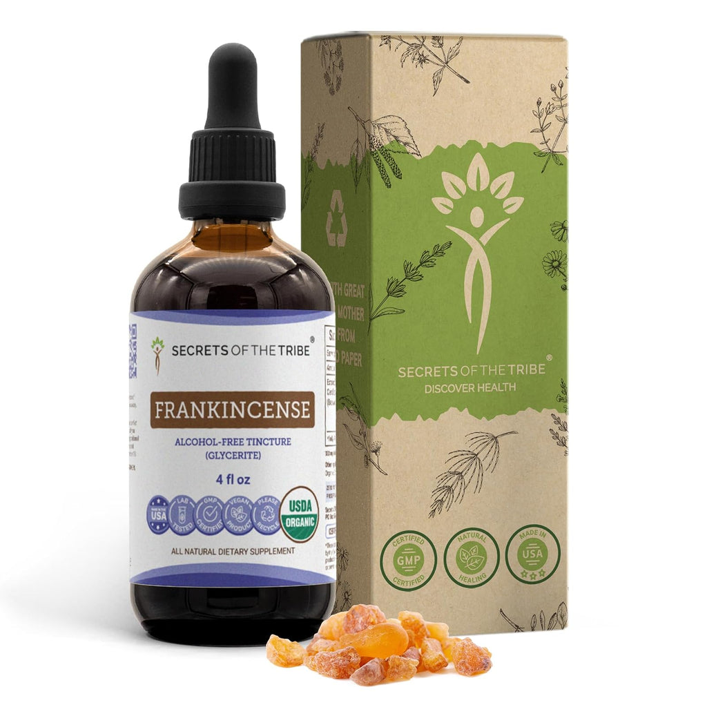 Secrets of the Tribe Frankincense tincture benefits