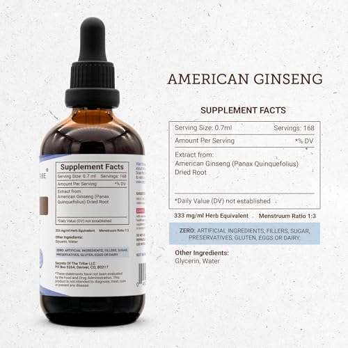 Secrets of the Tribe ginseng