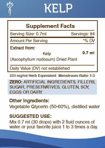 Secrets of the Tribe kelp liquid extract