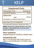 Secrets of the Tribe kelp liquid extract