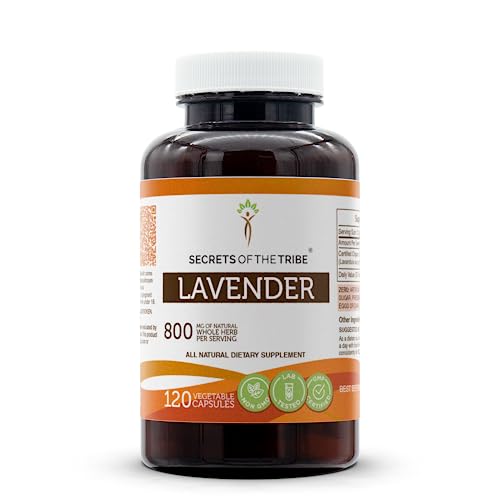 Secrets of the Tribe lavender capsules