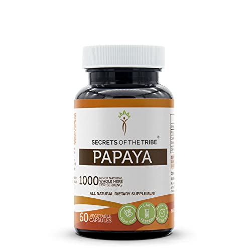 Secrets of the Tribe Papaya capsules