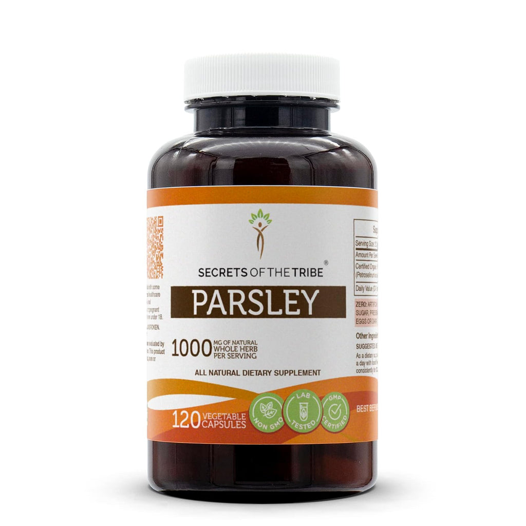 Secrets of the Tribe parsley capsules