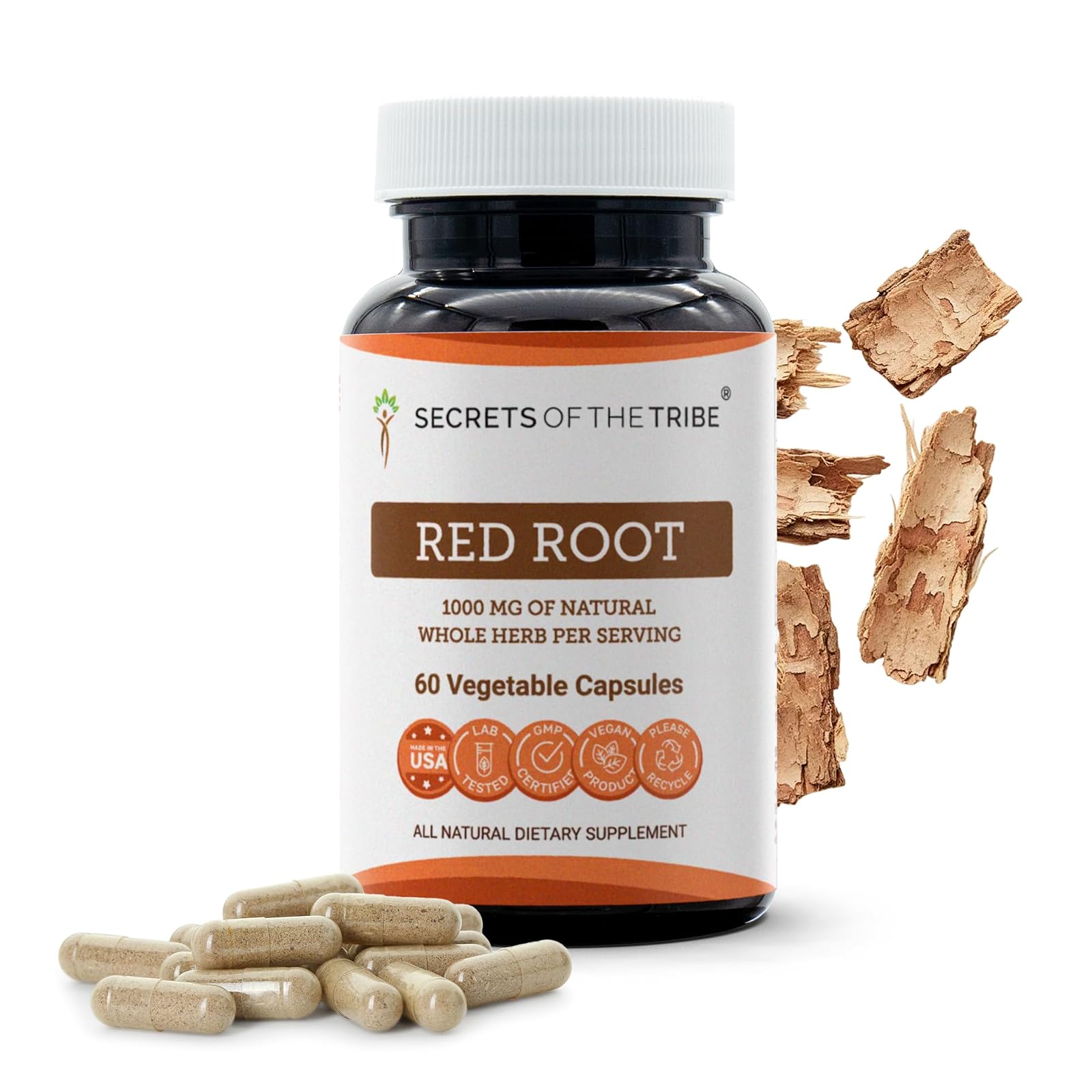 Secrets of the Tribe Red Root capsules