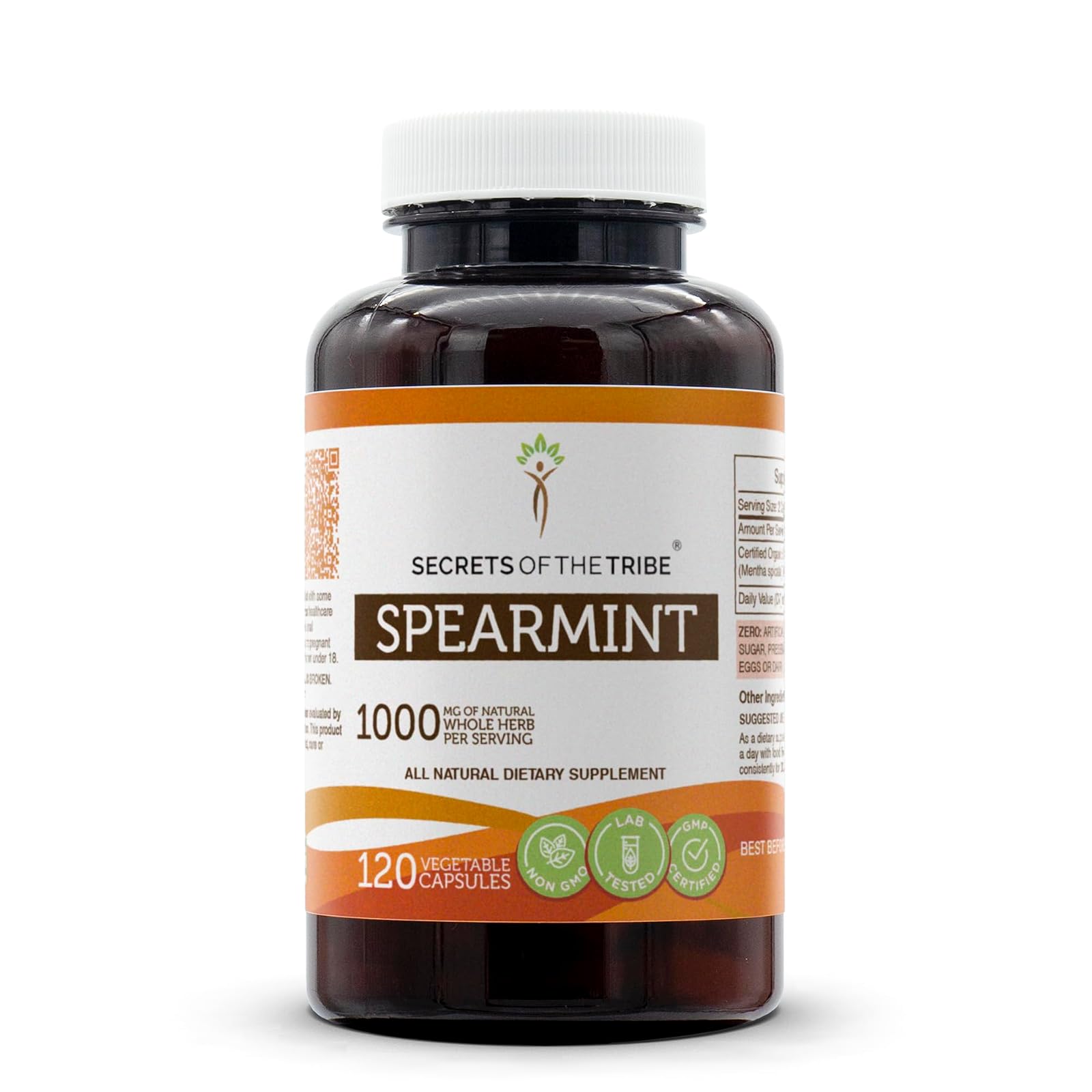 Secrets of the Tribe spearmint capsules