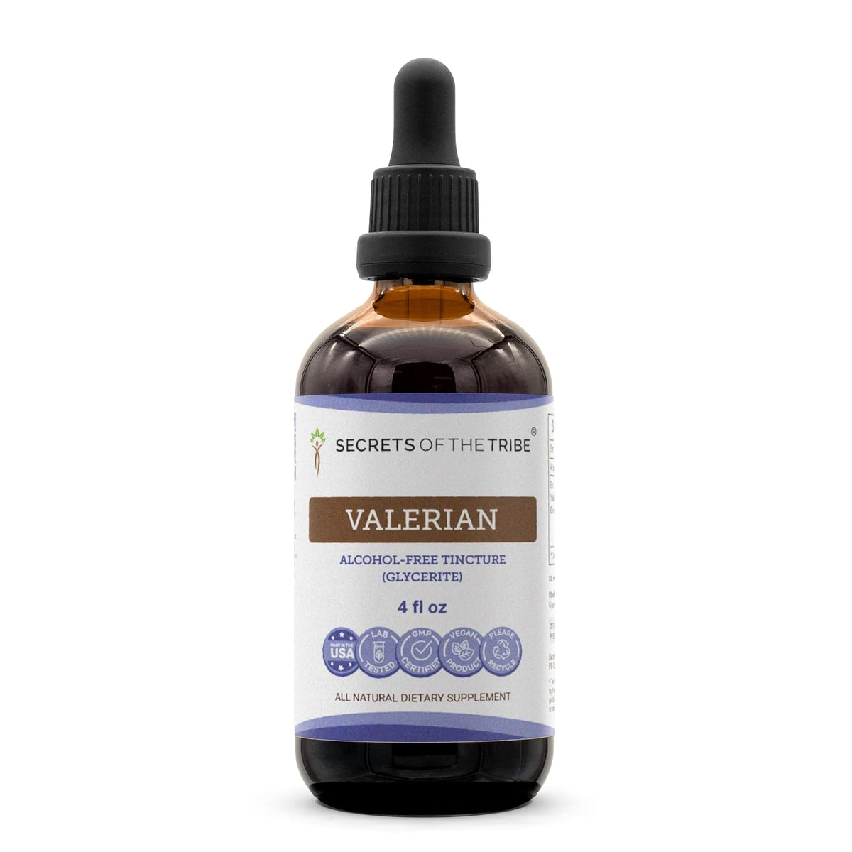 Secrets of the Tribe valerian tincture benefits