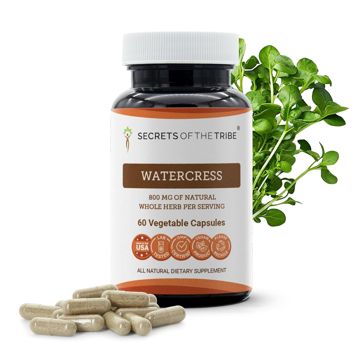 Secrets of the Tribe Watercress capsules