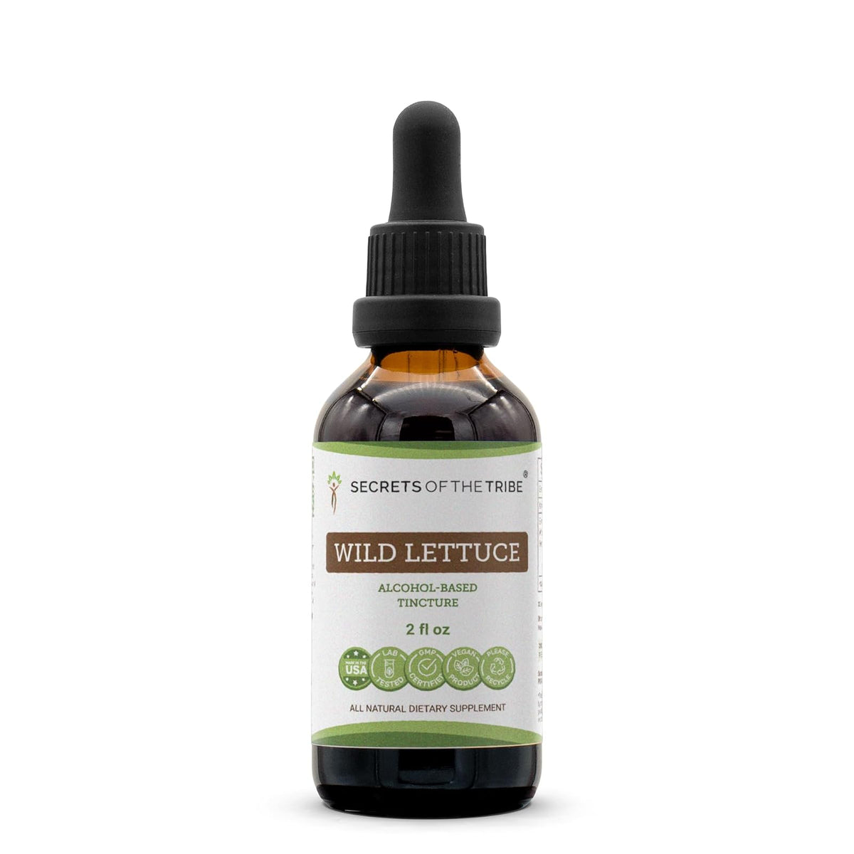 Secrets of the Tribe wild lettuce tincture benefits