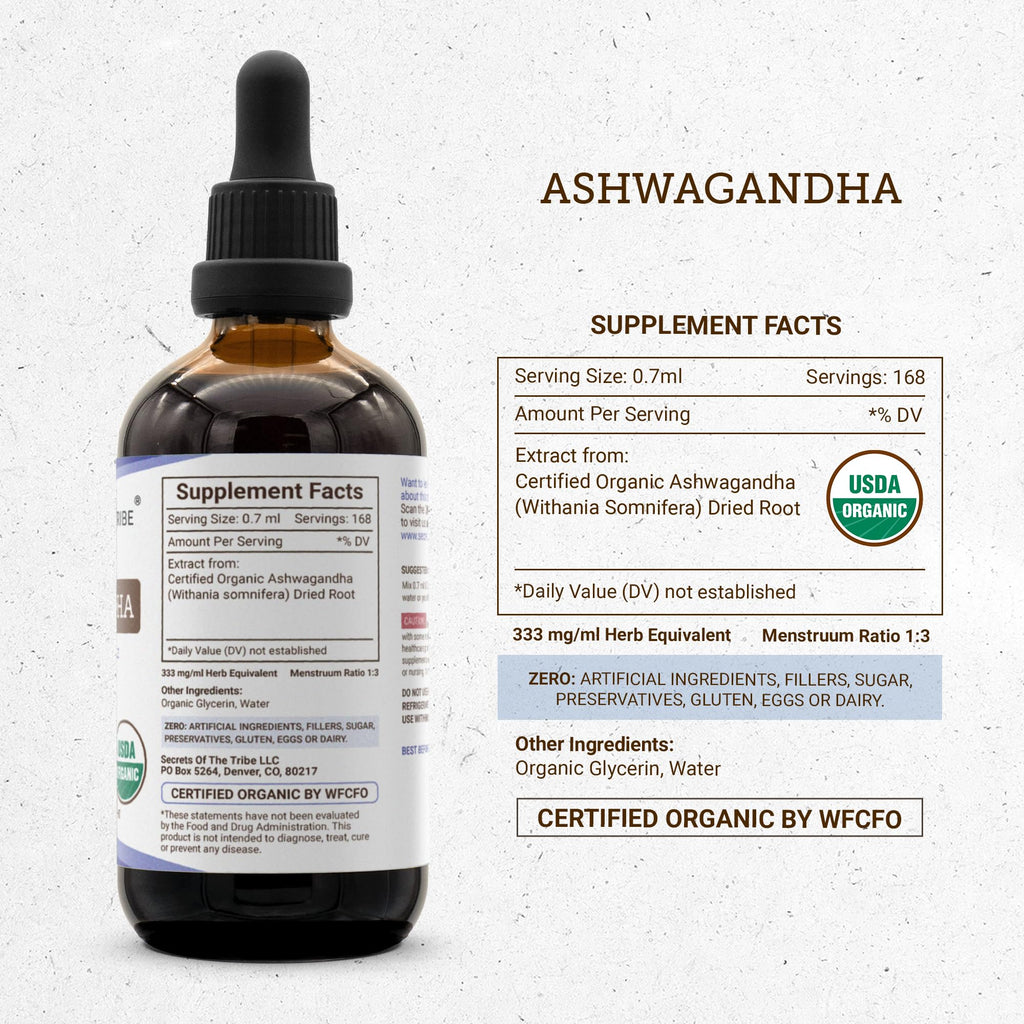 Secrets organic ashwagandha for holistic health