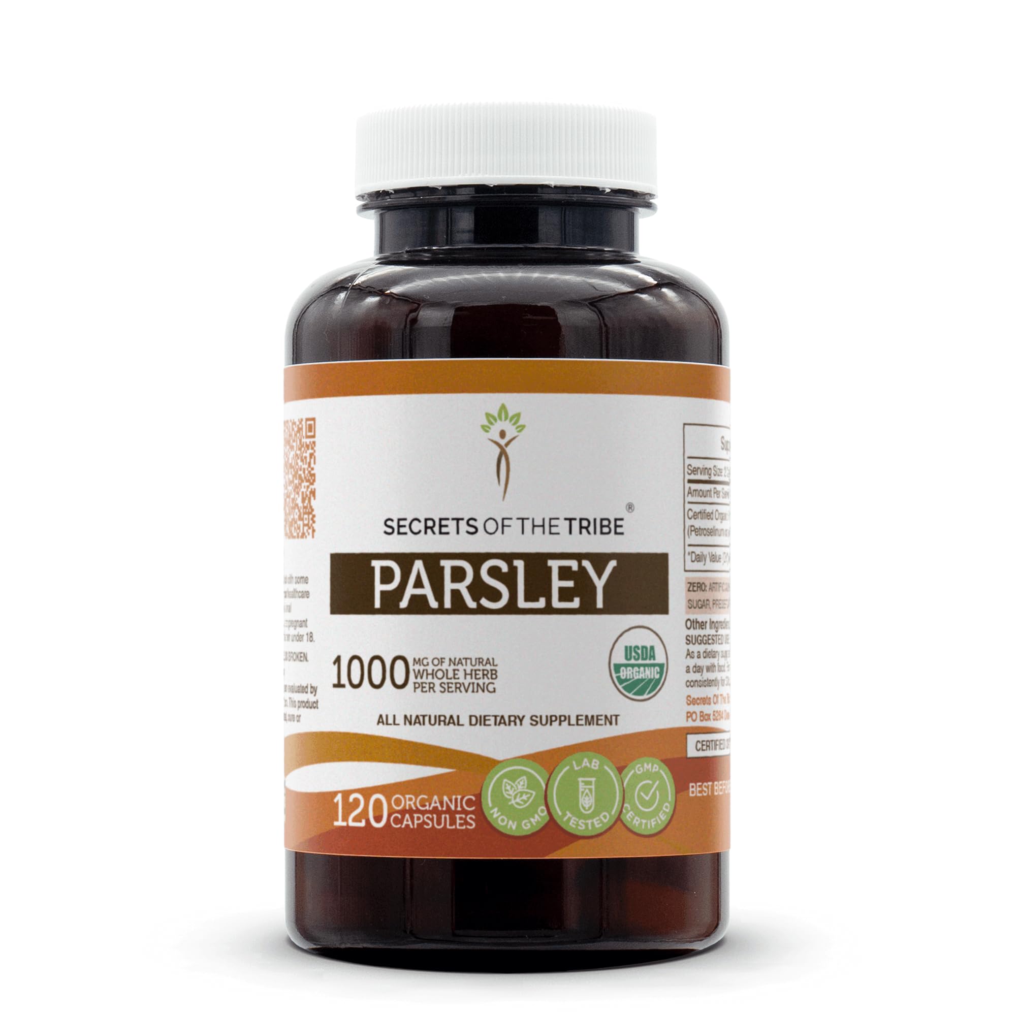 Secrets organic parsley capsules benefits