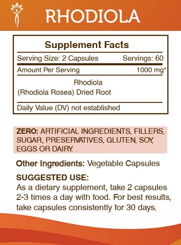 Secrets Rhodiola for enhanced focus