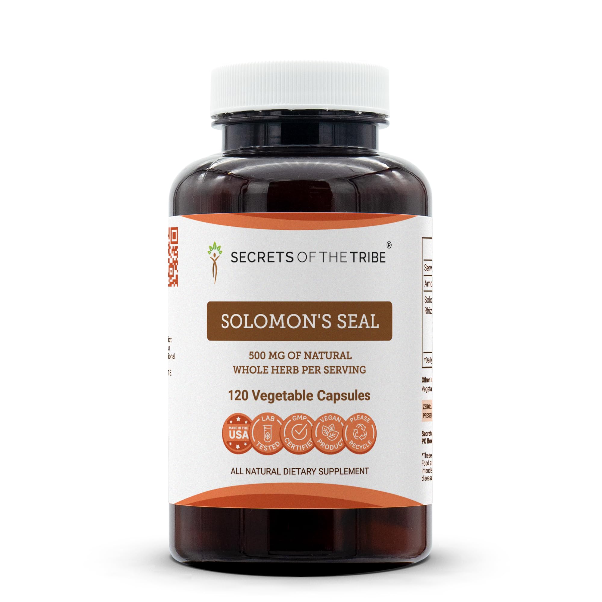 Secrets Solomon's Seal vitamin capsules