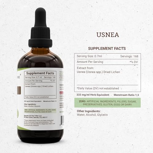 Secrets Usnea for stress relief
