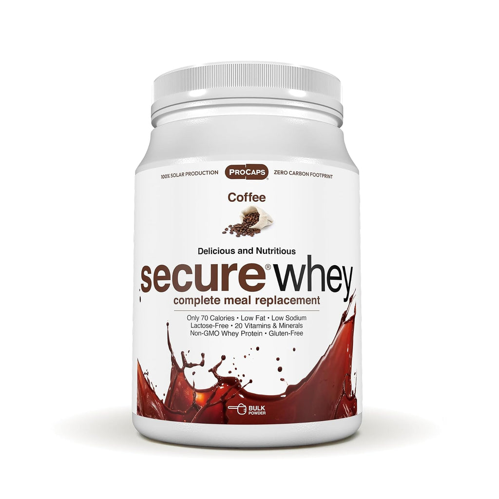Secure whey protein meal replacement