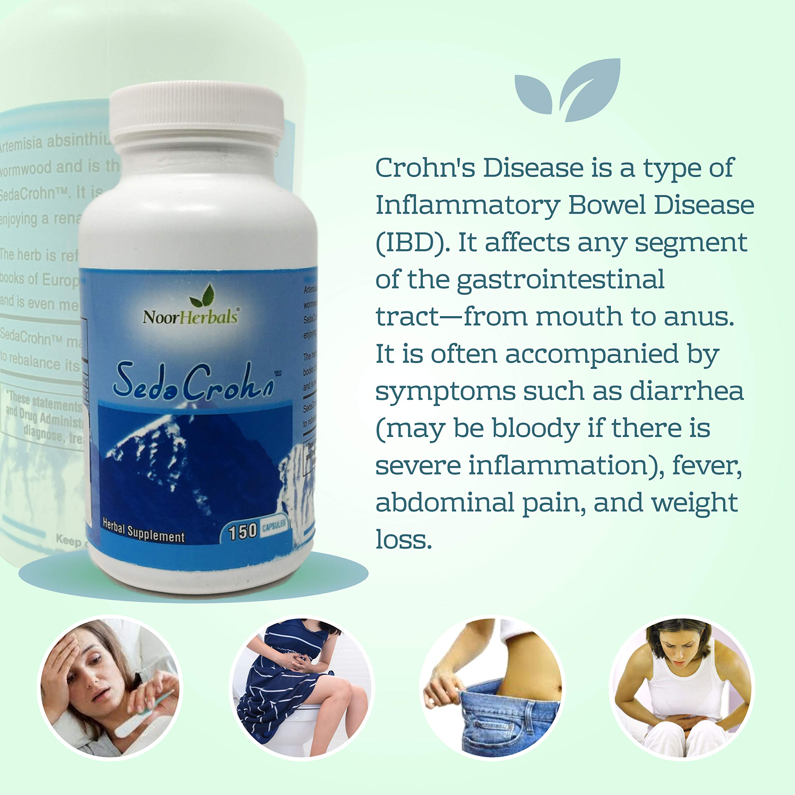 SedaCrohn natural digestive health formula
