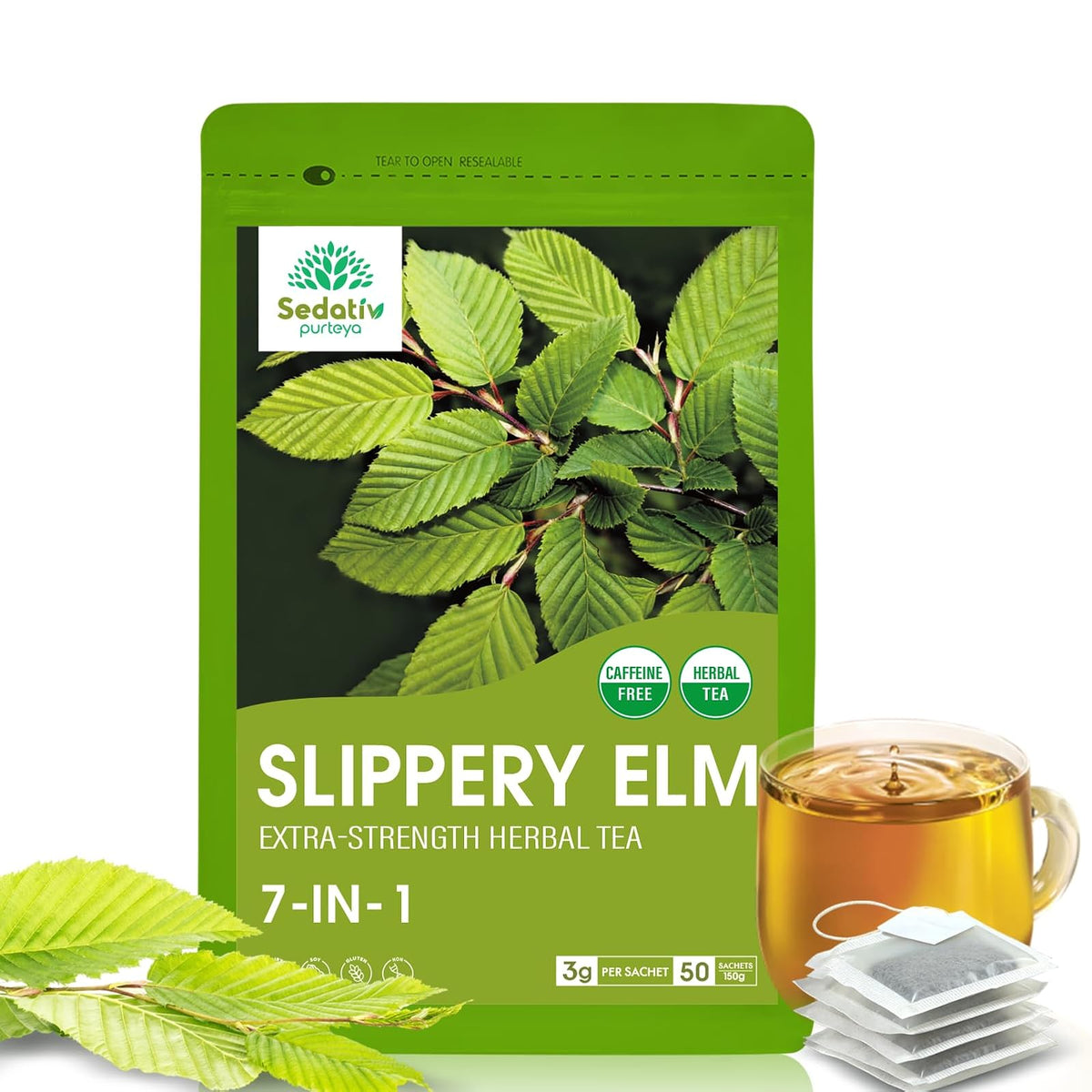 Sedativpurteya Slippery Elm Tea bags