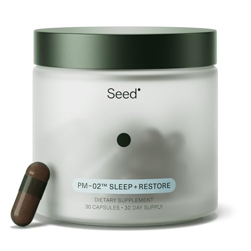 Seed PM-02 sleep aid softgels