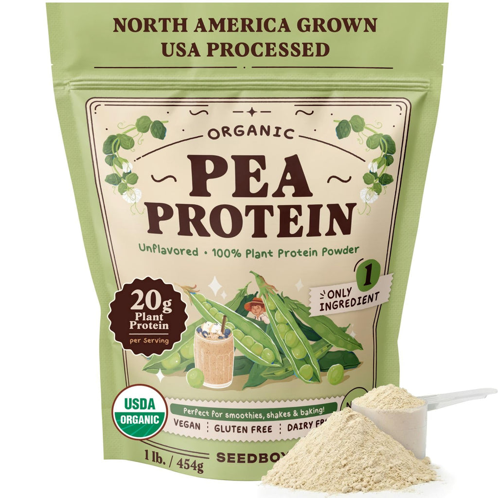 Seedboy organic pea protein powder