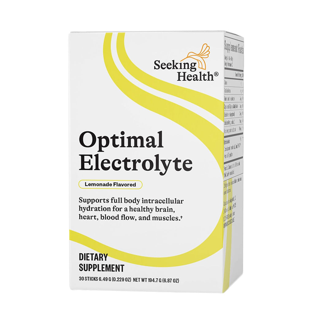 Seeking Health electrolyte sticks lemonade