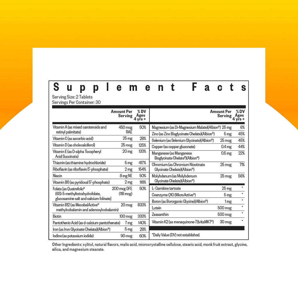 Seeking Health kids vitamins tablets