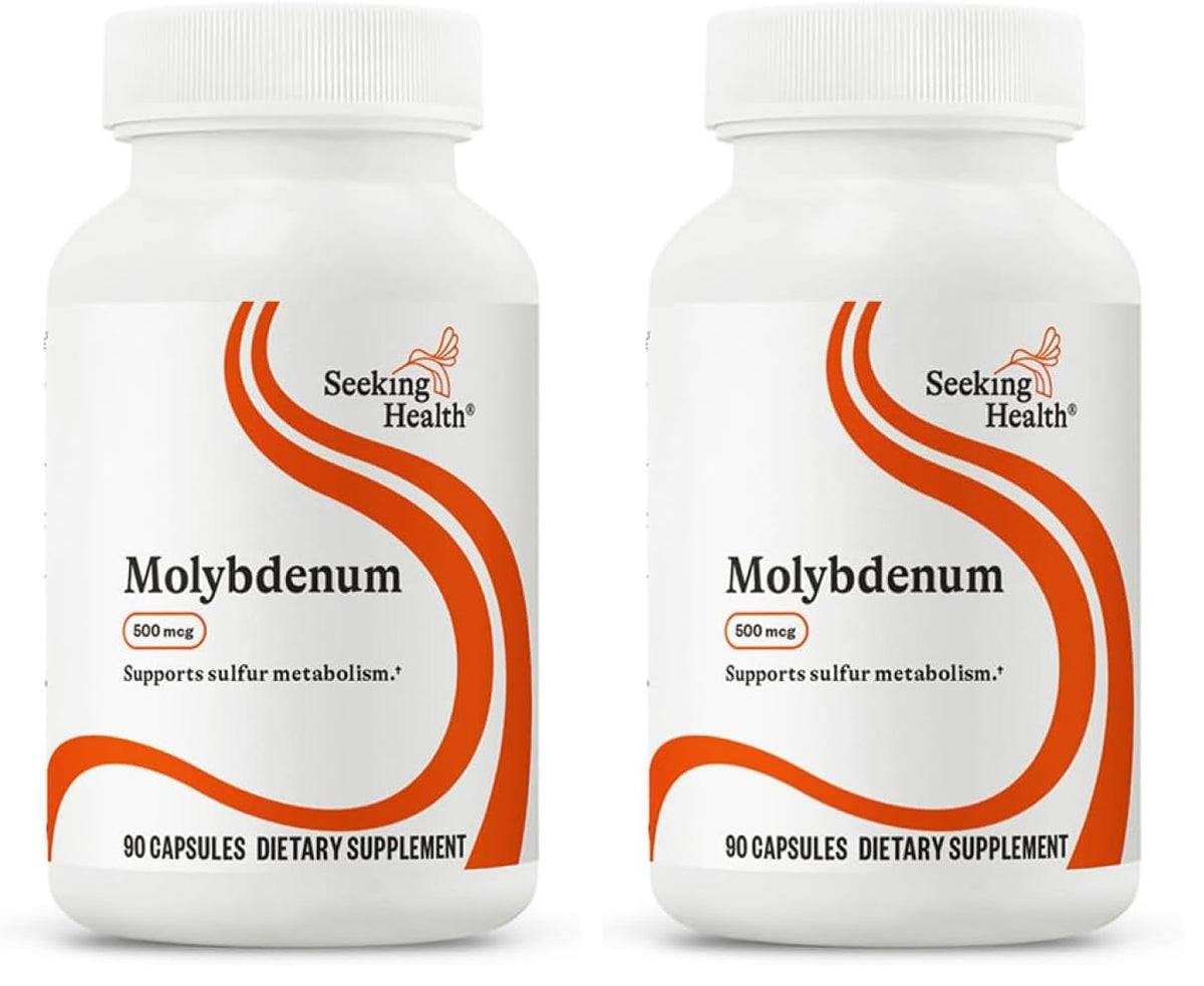 Seeking Health Molybdenum 500 mg capsules