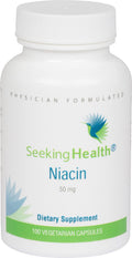 Seeking Health Niacin 50 mg capsules for energy
