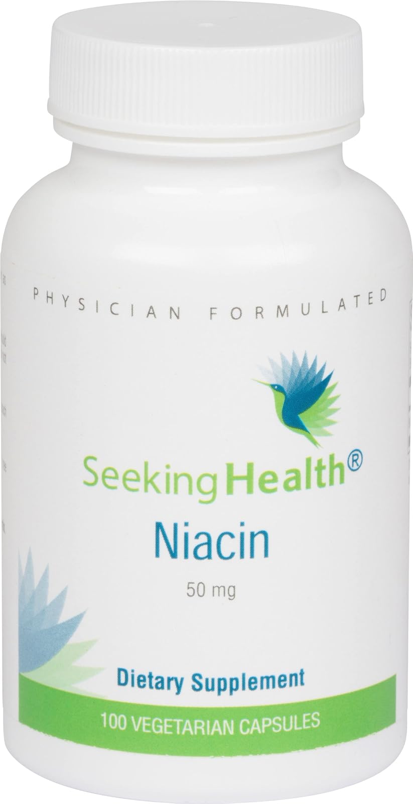 Seeking Health Niacin 50 mg capsules for energy