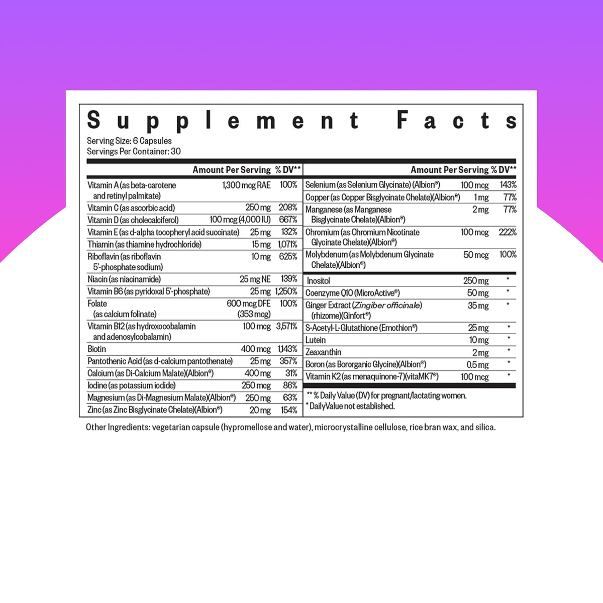 Seeking Health prenatal dha capsules