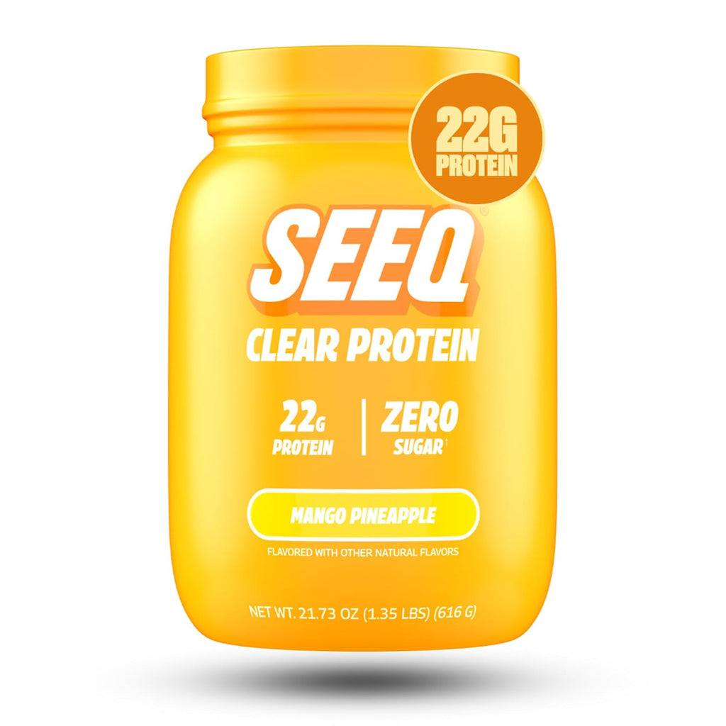 SEEQ whey protein isolate mango flavour