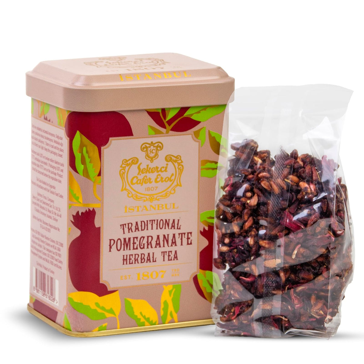 Sekerci Cafer Erol pomegranate herbal tea