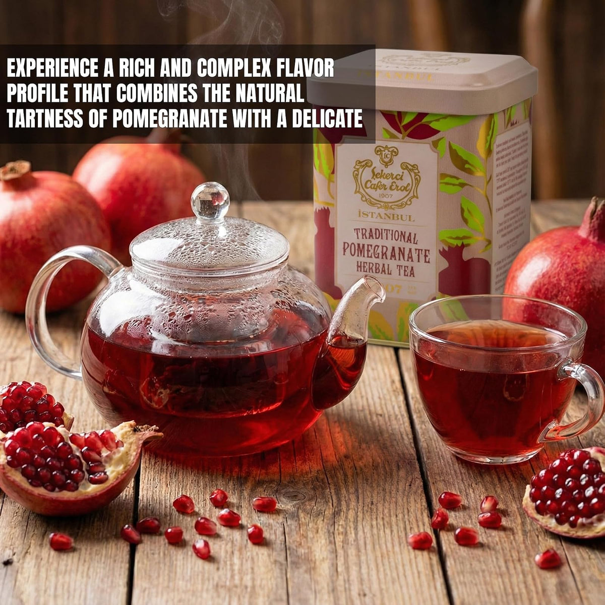 Sekerci Cafer Erol tea for wellness