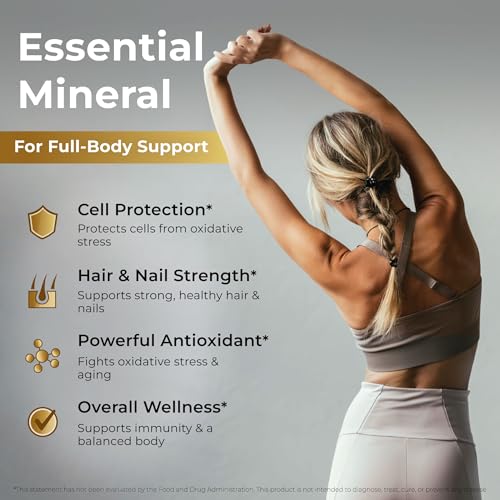 selenium 100 mcg for antioxidant support