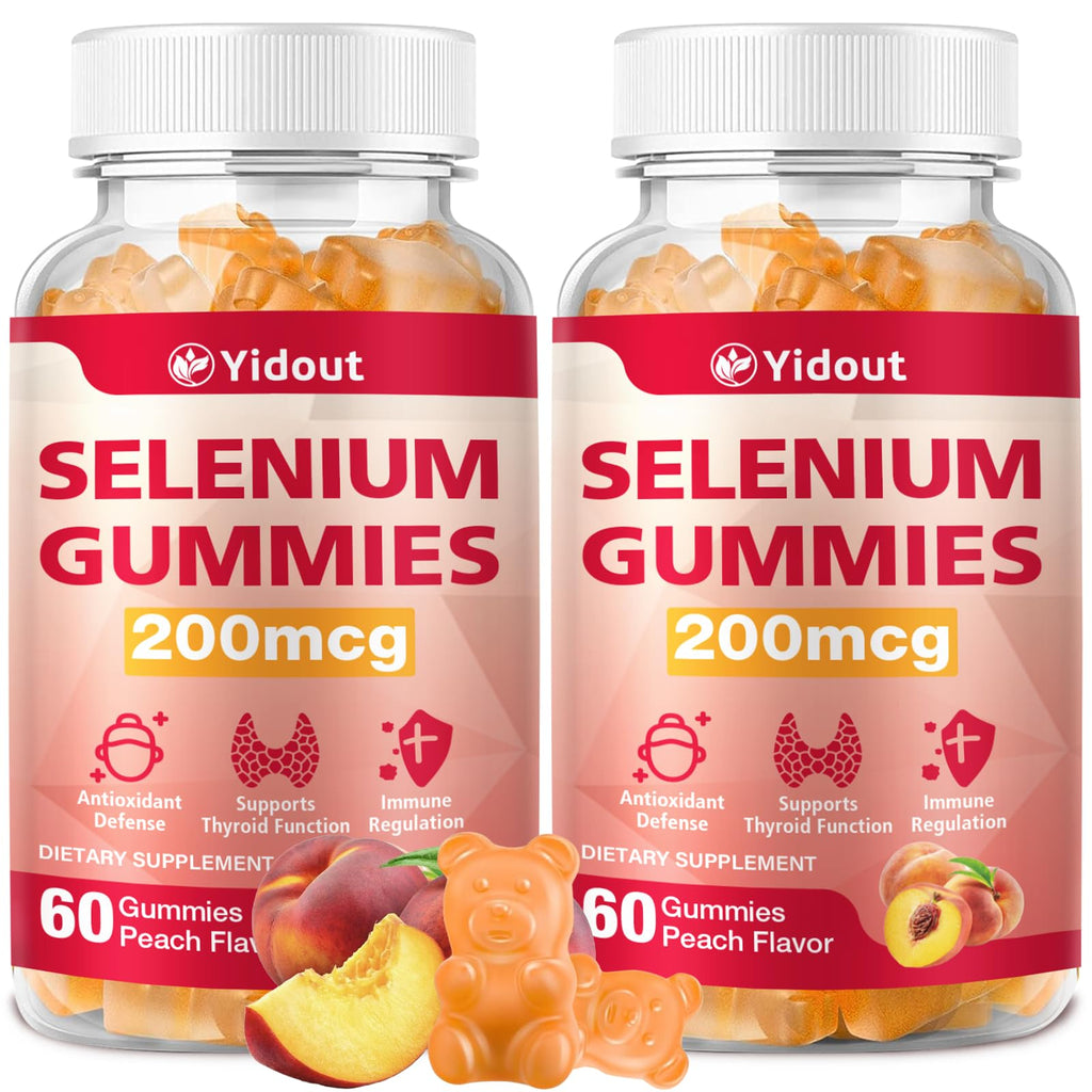 Selenium 200 mcg gummies for immunity