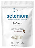 selenium 200 mcg softgels for immunity