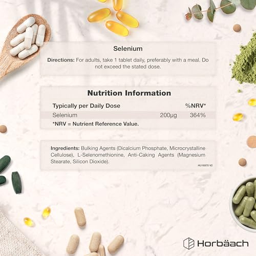 Selenium 200mcg for overall wellness