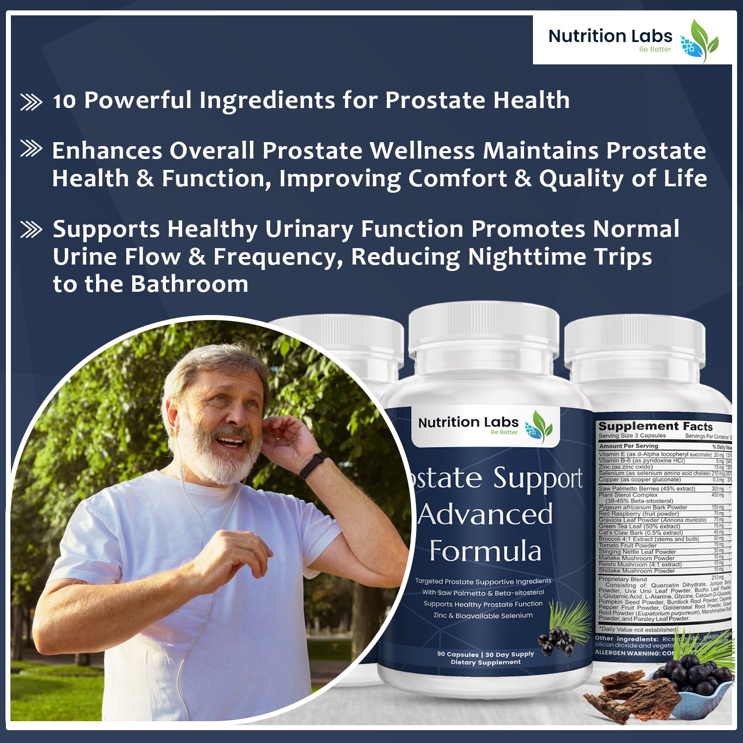 selenium and saw palmetto combination