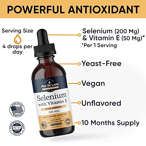 Selenium and vitamin E combination