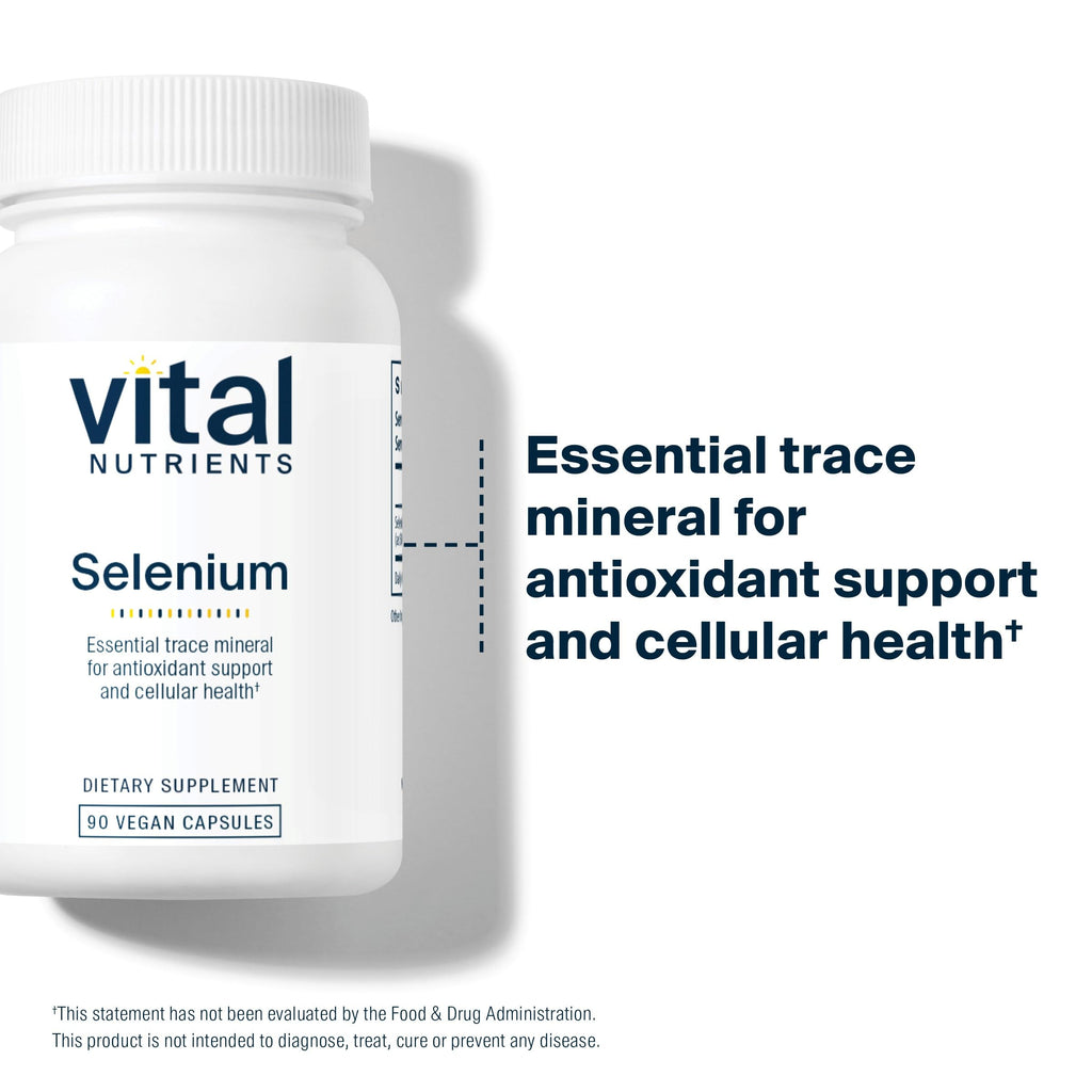selenium and zinc for enhanced vitality