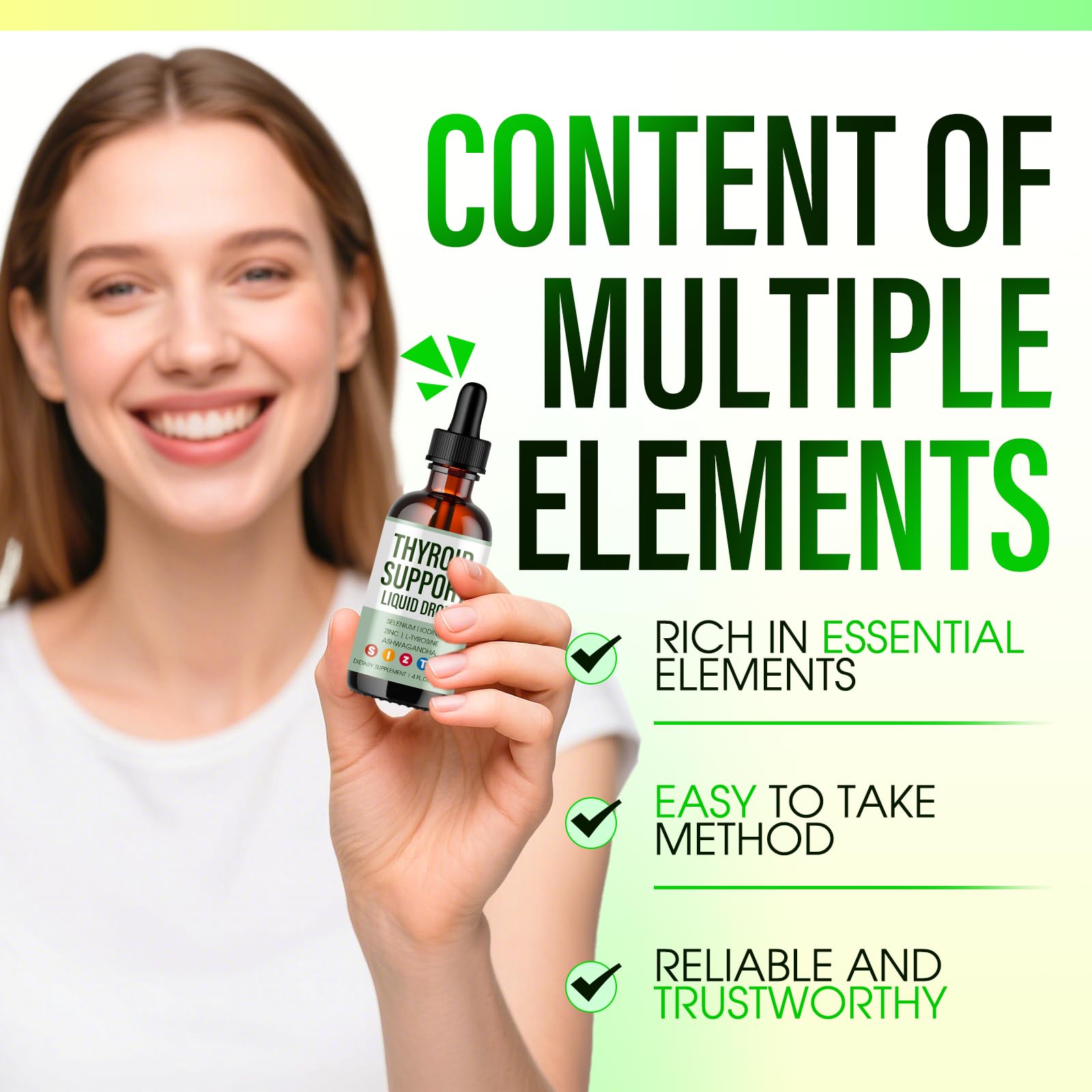 Selenium and zinc for thyroid support