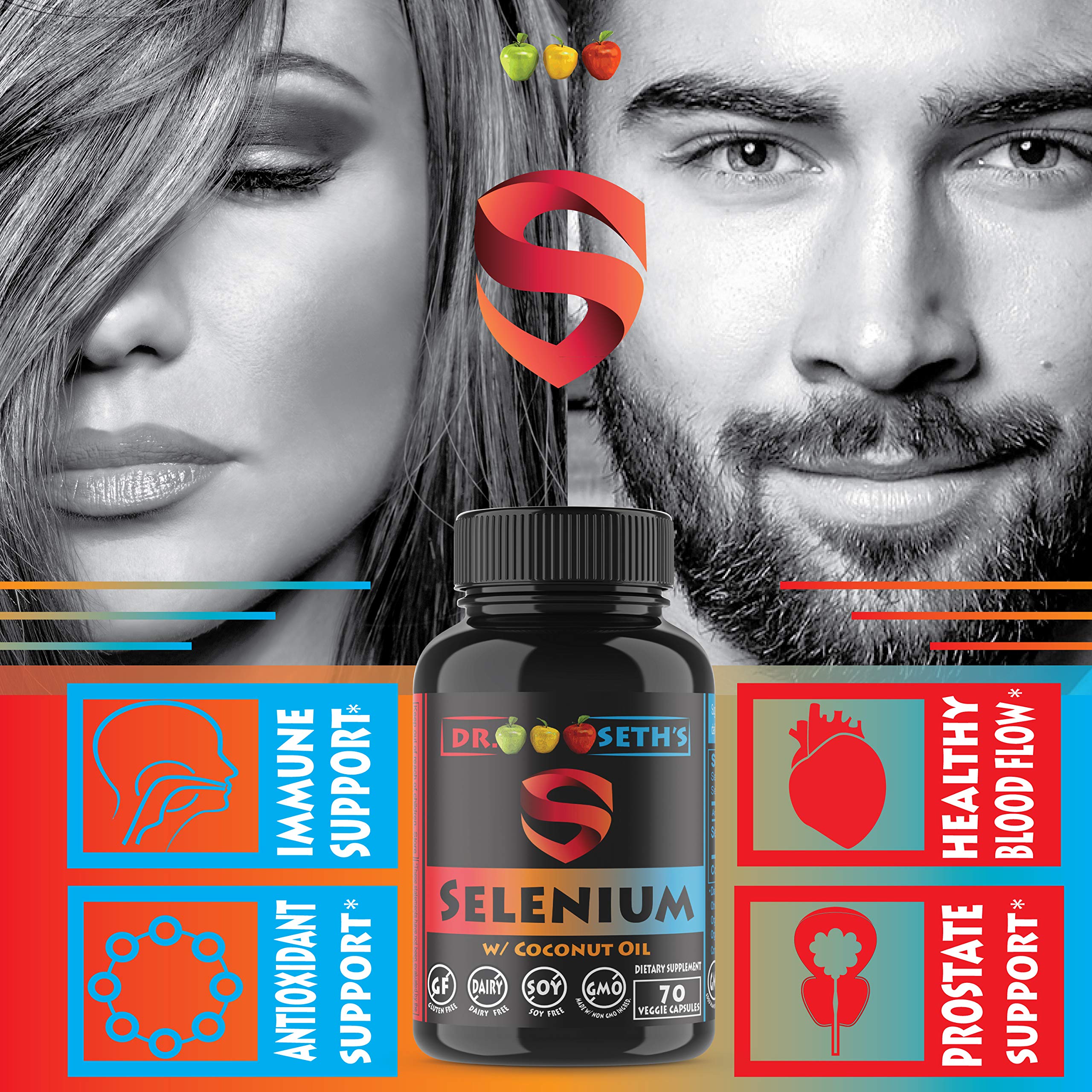 Selenium and zinc supplement benefits
