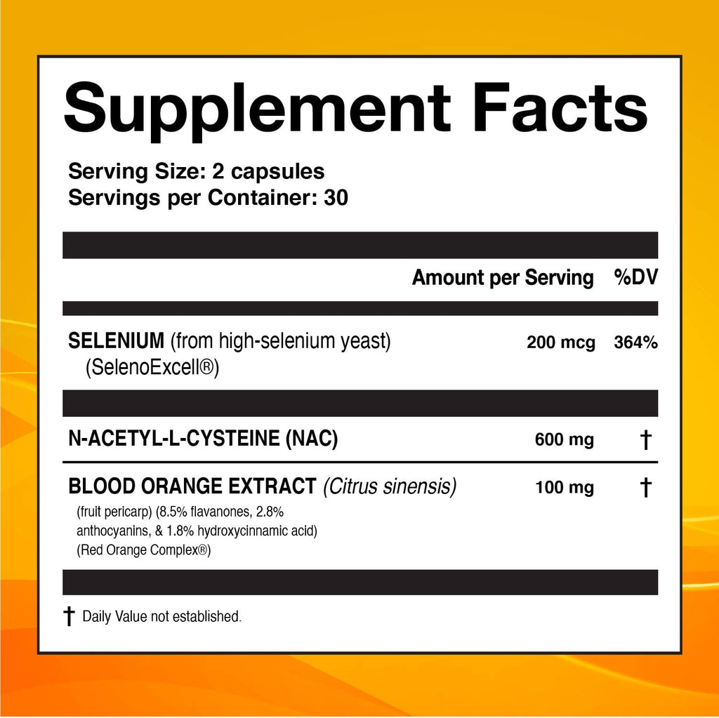 Selenium and zinc supplement for health