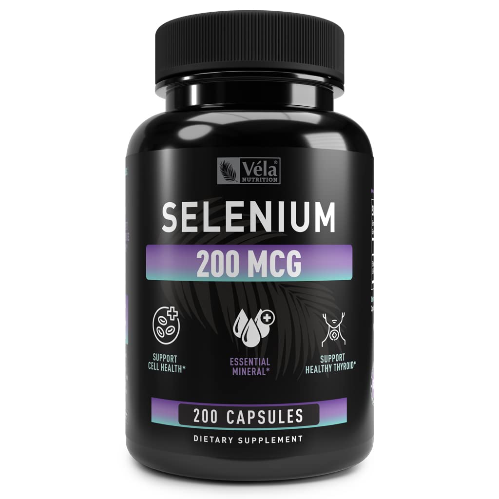 Selenium capsule supplement for immunity