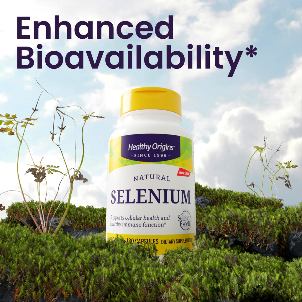 Selenium capsules for antioxidant protection