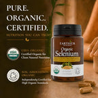 Selenium capsules for antioxidant protection