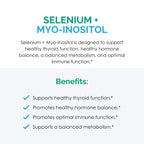 Selenium capsules for antioxidant protection