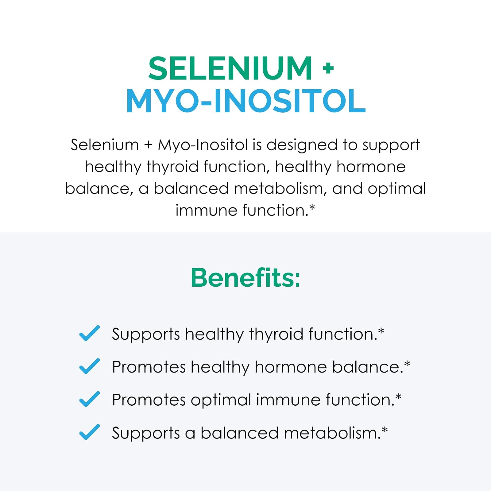 Selenium capsules for antioxidant protection