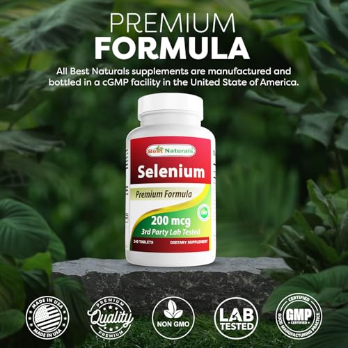 selenium capsules for daily nutrition