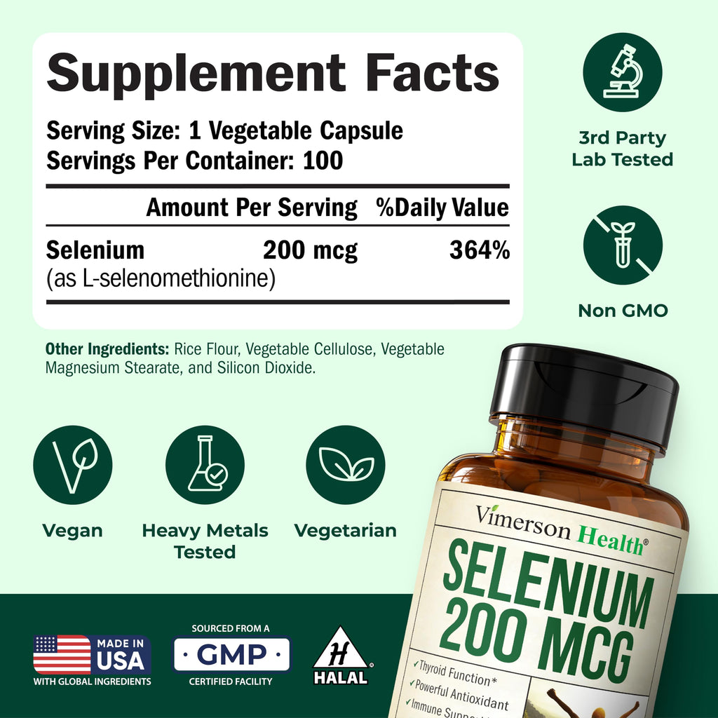 selenium capsules for daily wellness